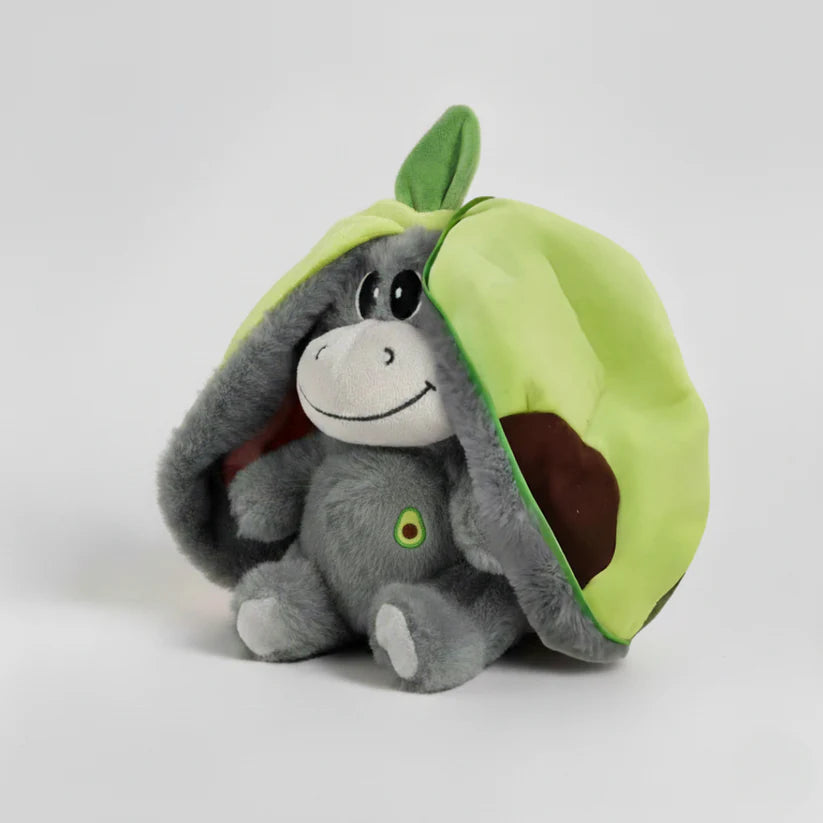 Breathing Avocado Donkey Plushie - Anti-Anxiety & Stress Relief – Hugbuds