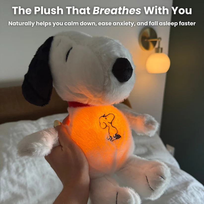 Breathing Snoopy Plush - #1 Bestselling Anti-Anxiety Relief & Sleep Aid ...